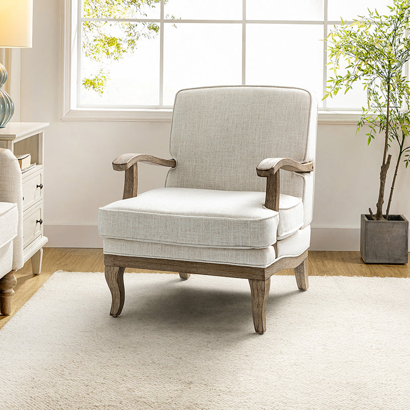 Randolph Upholstered Armchair - HULALA HOME