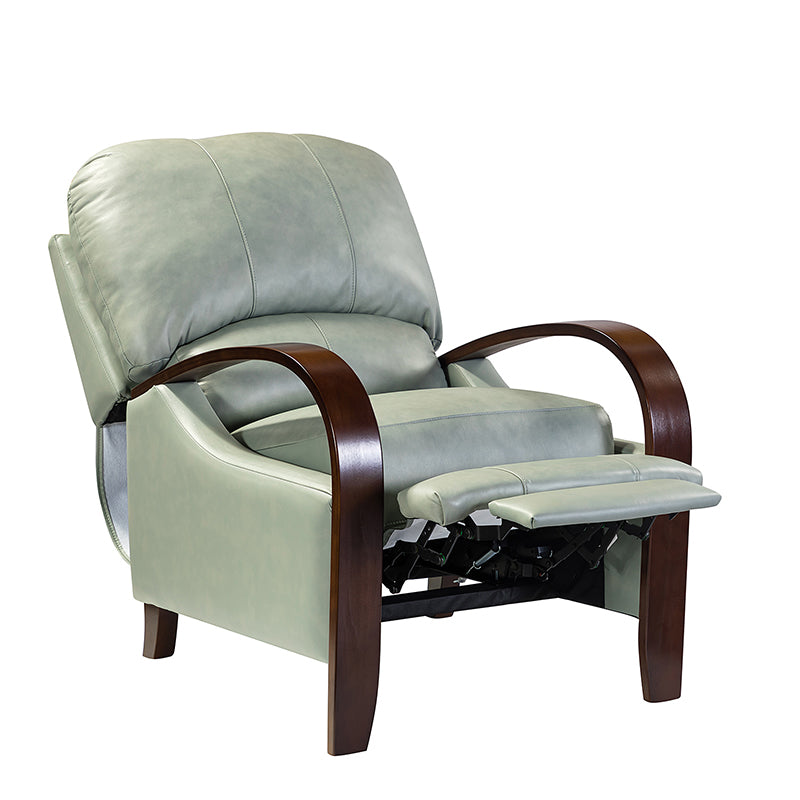 Melisa Genuine Leather Manual Recliner - Hulala Home