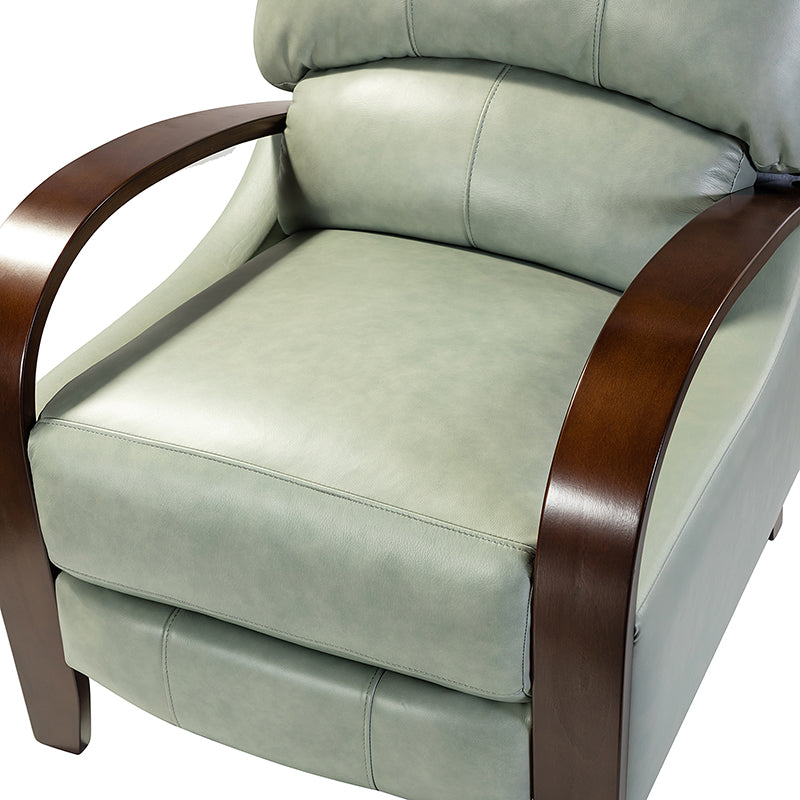 Melisa Genuine Leather Manual Recliner - HULALA HOME