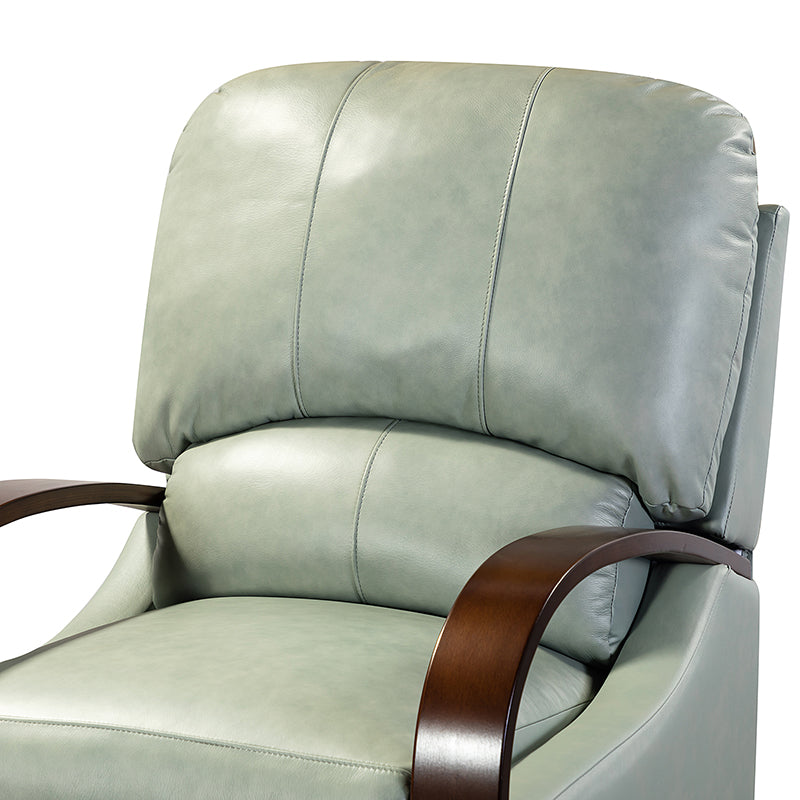Melisa Genuine Leather Manual Recliner - HULALA HOME