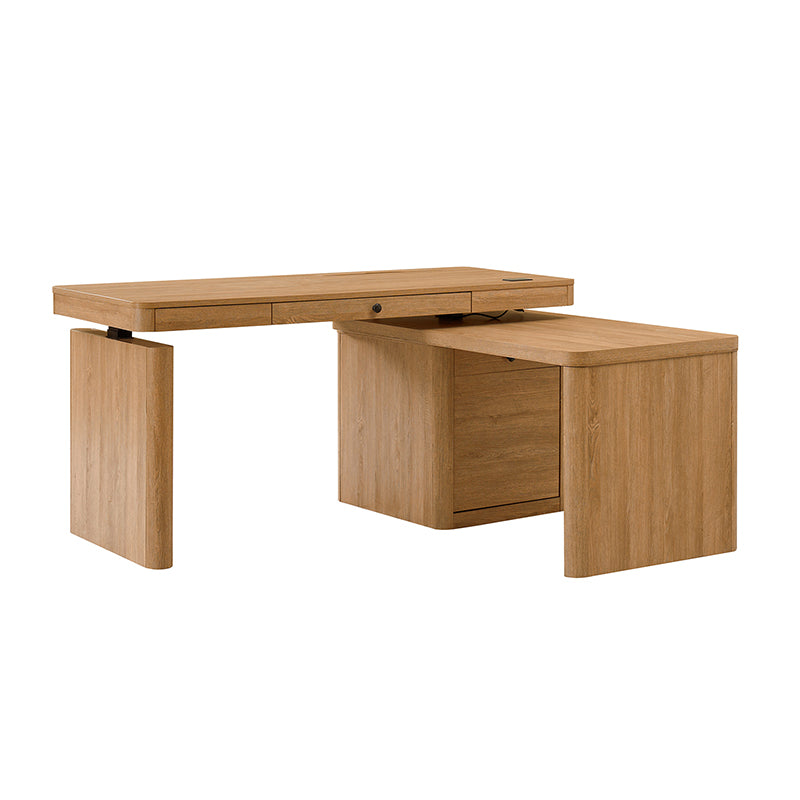 Veritas 360-Degree Rotating Desk Electric Adjustable Standing Desk ...