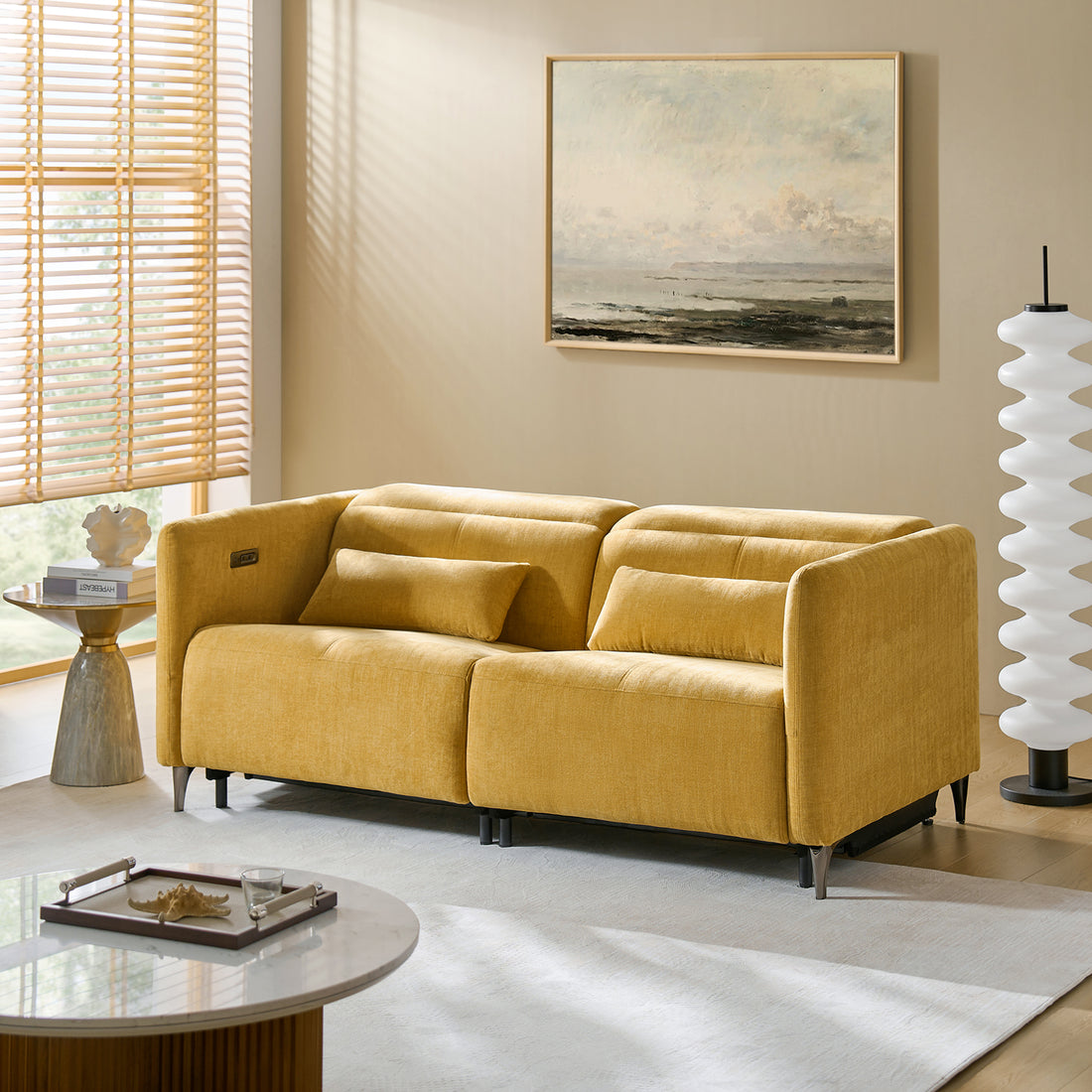 Benito Modern Power Reclining Sofa with Zero Gravity - HULALA HOME